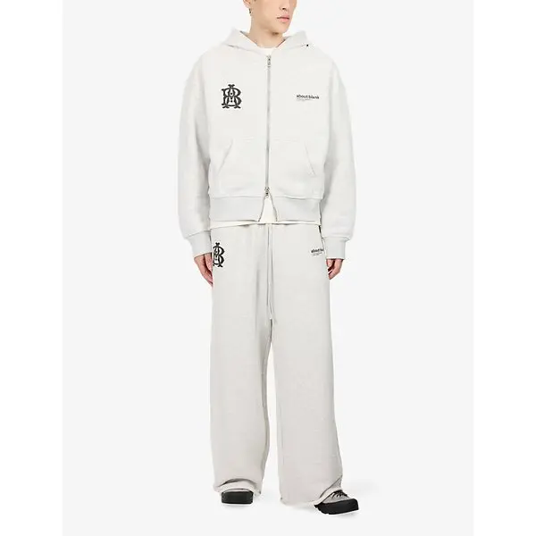 ABOUT:BLANK Dual Logo Cotton Jogging Bottoms