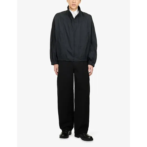 Givenchy Blouson With Cut Outs Cotton Shell Jacket