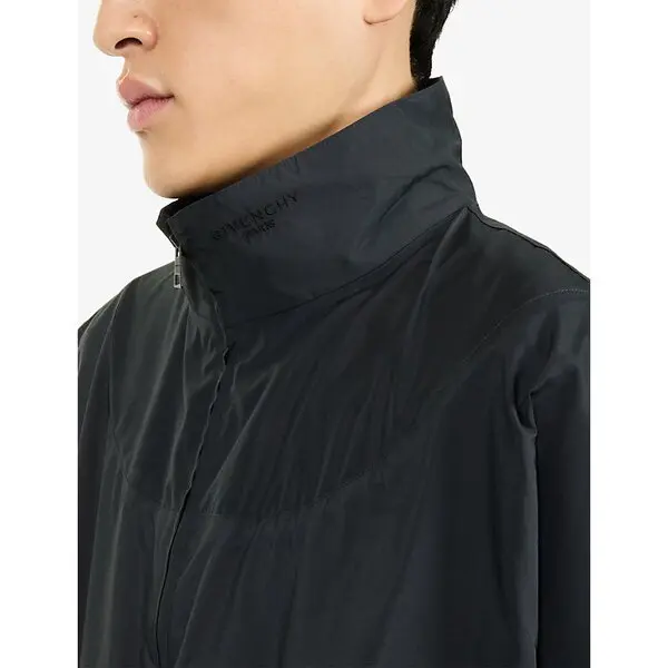 Givenchy Blouson With Cut Outs Cotton Shell Jacket