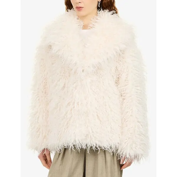4TH & RECKLESS Brigitte Faux Shearling Jacket