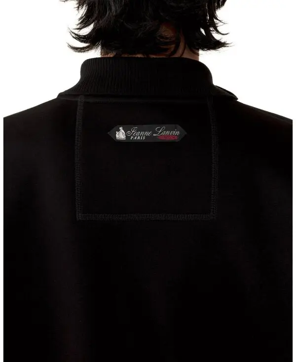 LANVIN Loose-fit Double-face Jersey Polo Shirt