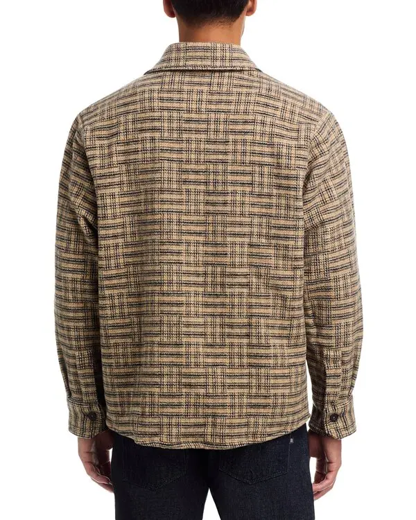 A.p.c. Surchemise Baptiste Plaid Merino Wool Shirt