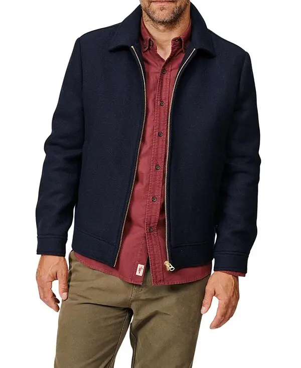 Aubin Kinsley Wool Harrington Jacket