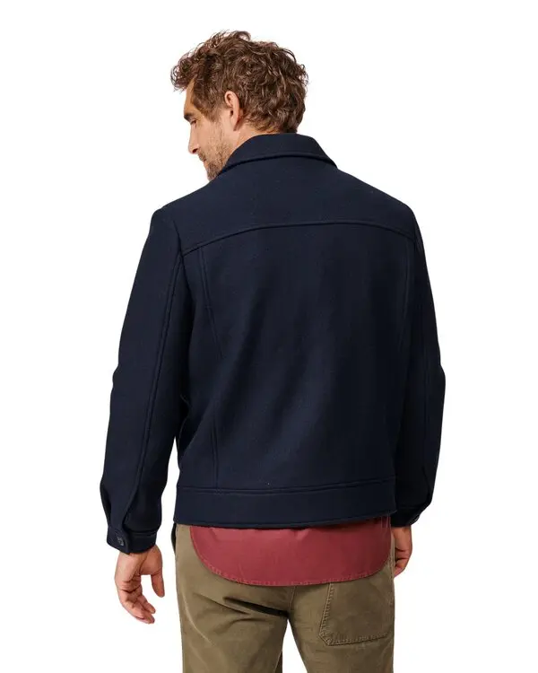 Aubin Kinsley Wool Harrington Jacket