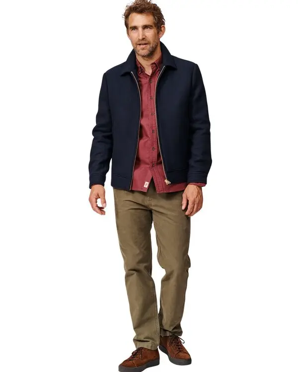 Aubin Kinsley Wool Harrington Jacket