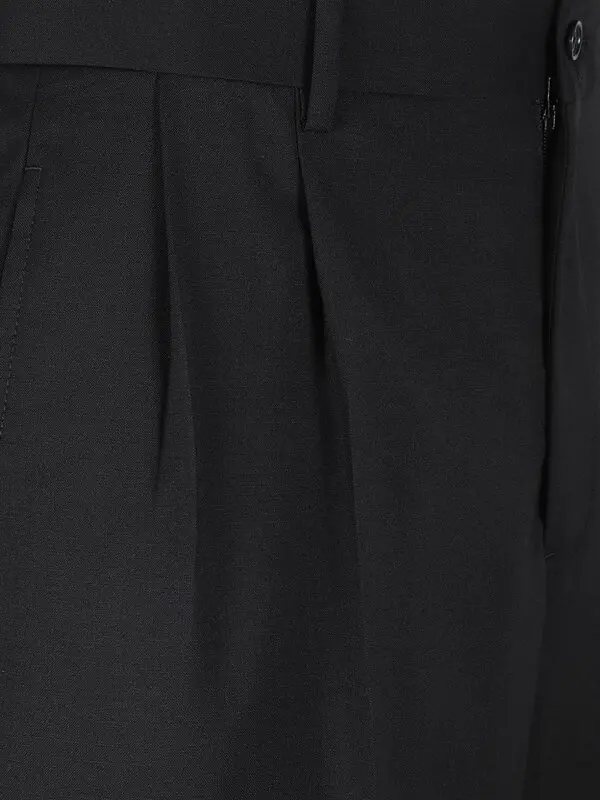 Emporio Armani Stretch Wool Trousers