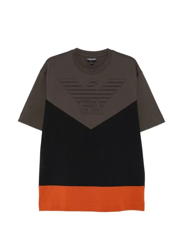 Emporio Armani Colorblock Cotton T-shirt