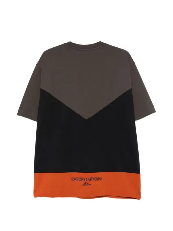 Emporio Armani Colorblock Cotton T-shirt
