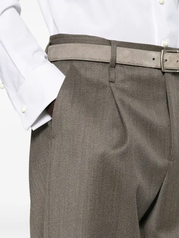 Emporio Armani Tailored Pleated Trousers
