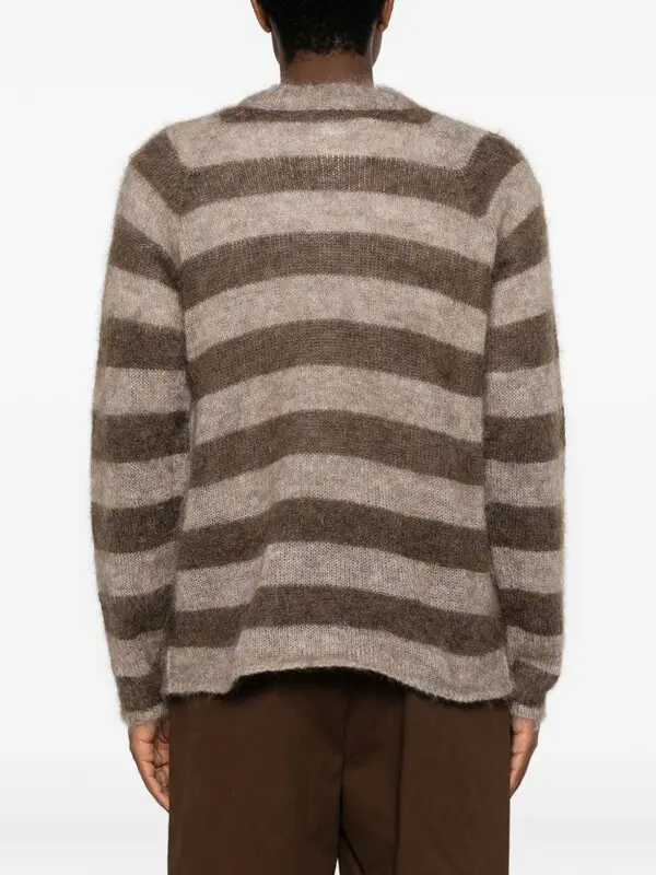Emporio Armani Striped Crewneck Sweater