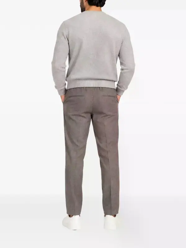 Tagliatore Drawstring-waist Pleated Trousers