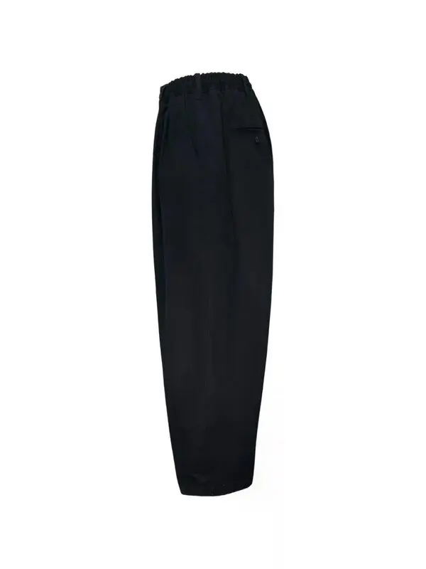 Comme Des Garçons Wide-leg Cropped Trousers