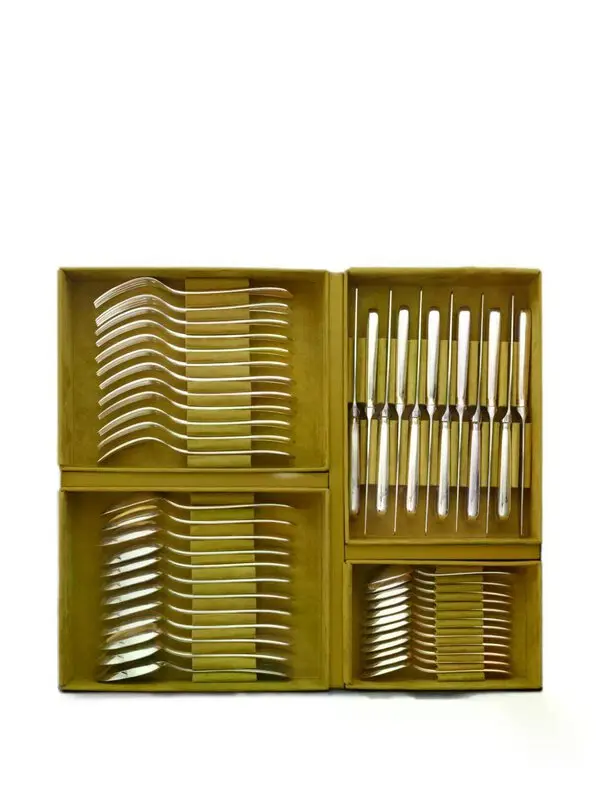 Christofle Jardin D'eden 110-piece -plated Flatware Set