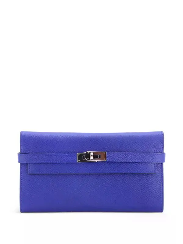 Hermès Kelly Wallet Epsom Long Small Wallets