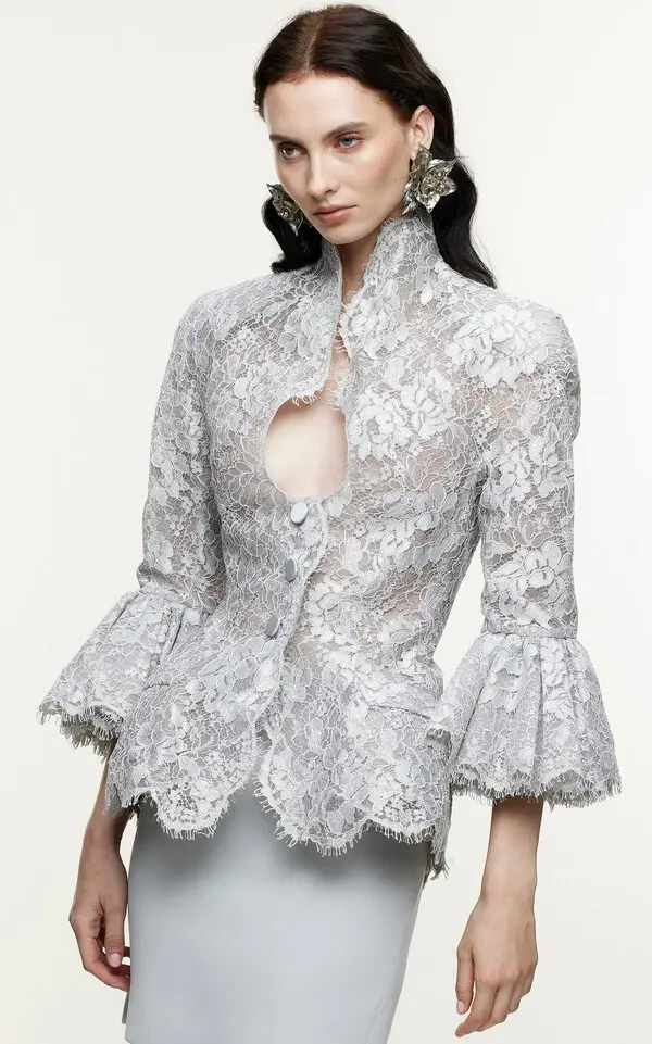 HARITHAND Della Cotton-blend Blazer