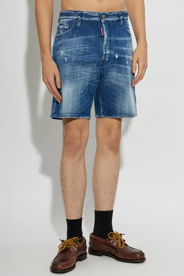 Dsquared2 Marine’ Denim Shorts