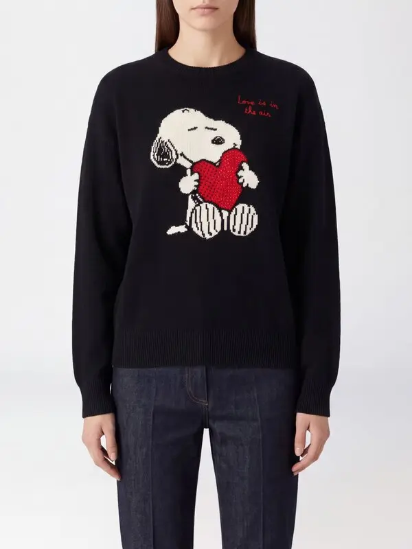MC2 SAINT BARTH X Peanuts Snoopy Strass-embellished Sweater