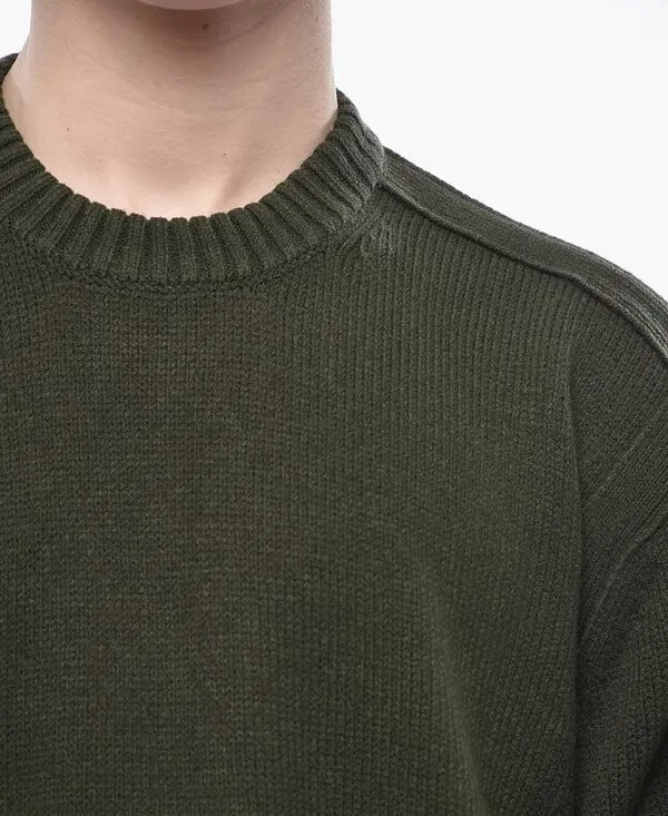 PAOLO PECORA Long-sleeve Round-neck Sweater