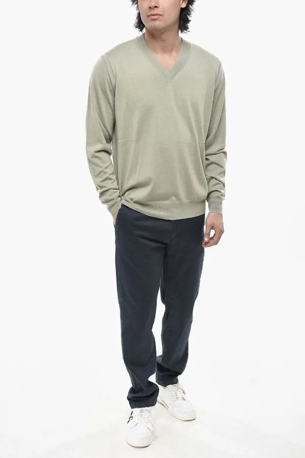 PAOLO PECORA V-neck Sweater