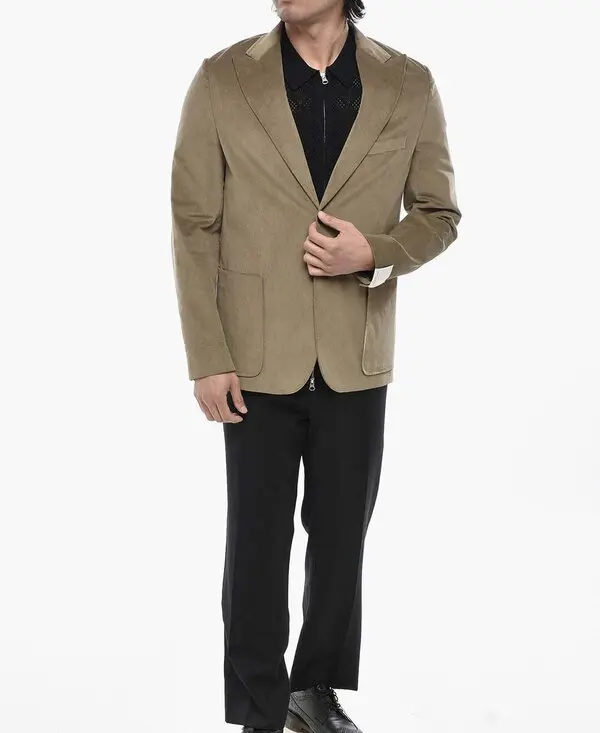 PAOLO PECORA Single-breasted Peaked-lapel Blazer