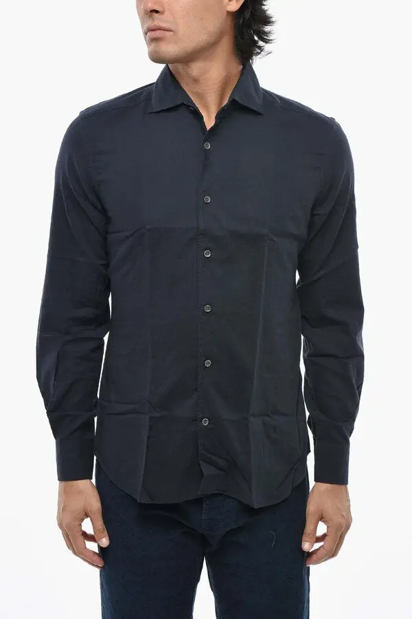 Corneliani Circle French Collar Shirt