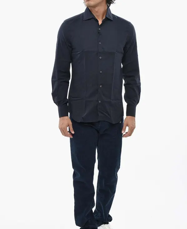 Corneliani Circle French Collar Shirt