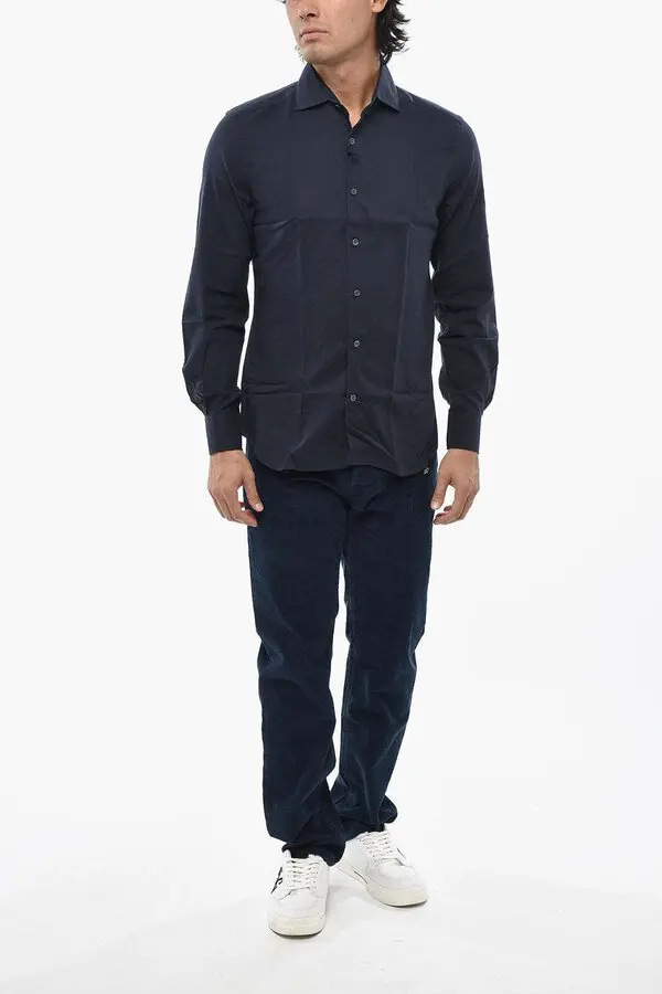 Corneliani Circle French Collar Shirt
