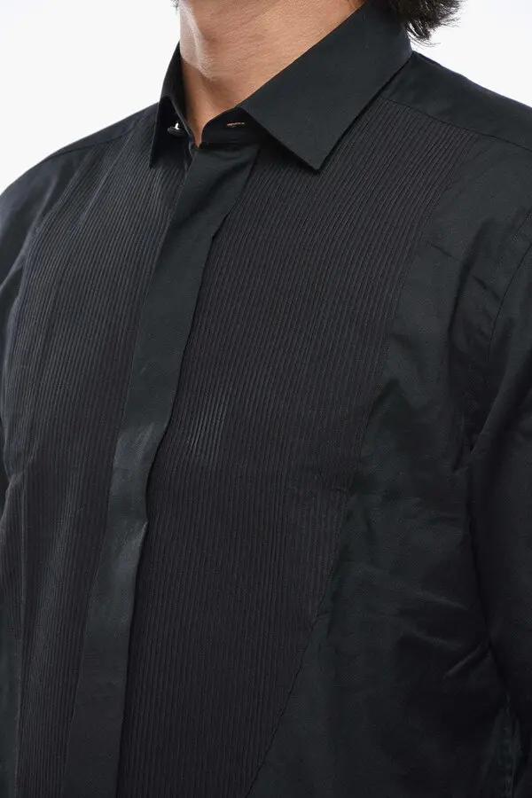 Corneliani Tuxedo Shirt With Cufflinks