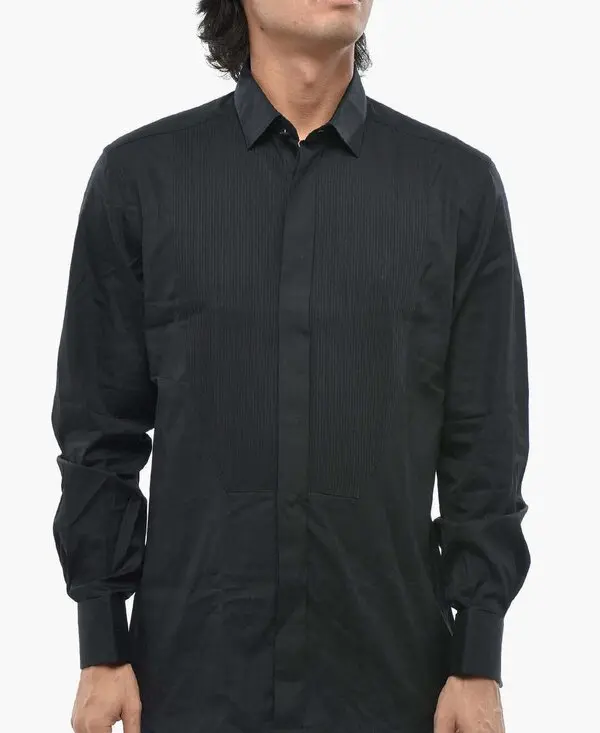Corneliani Tuxedo Shirt With Cufflinks