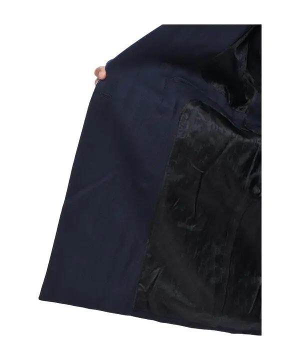 Off-White Jacquard Double-breasted Blazer