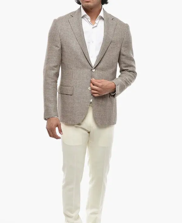 Corneliani Houndstooth-pattern Blazer