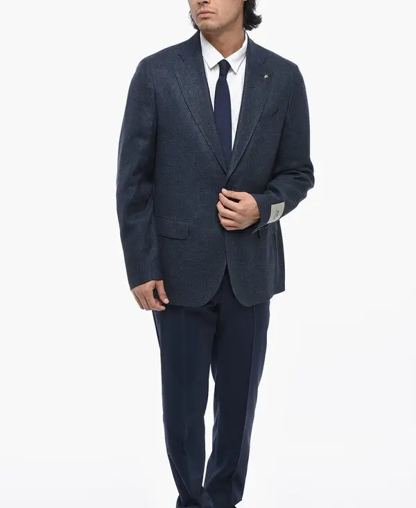 Corneliani Single-breasted Flap-pocket Blazer