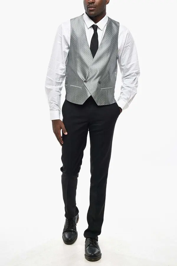Corneliani Double-breasted Waistcoat