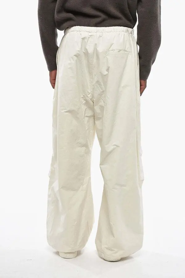 AMOMENTO Oversized Wide-leg Pants