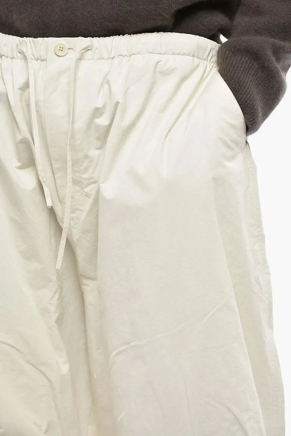 AMOMENTO Oversized Wide-leg Pants