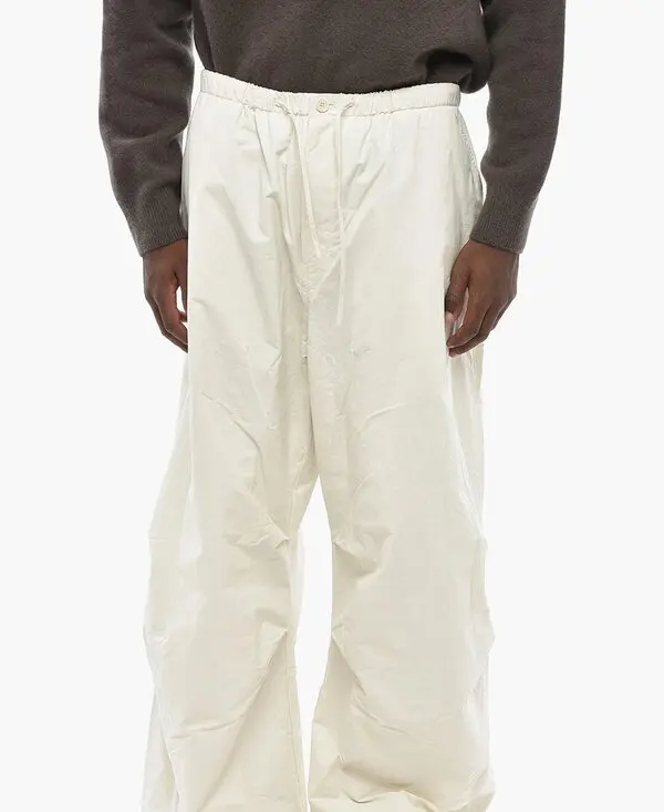 AMOMENTO Oversized Wide-leg Pants