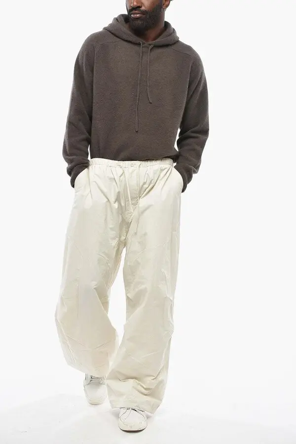 AMOMENTO Oversized Wide-leg Pants