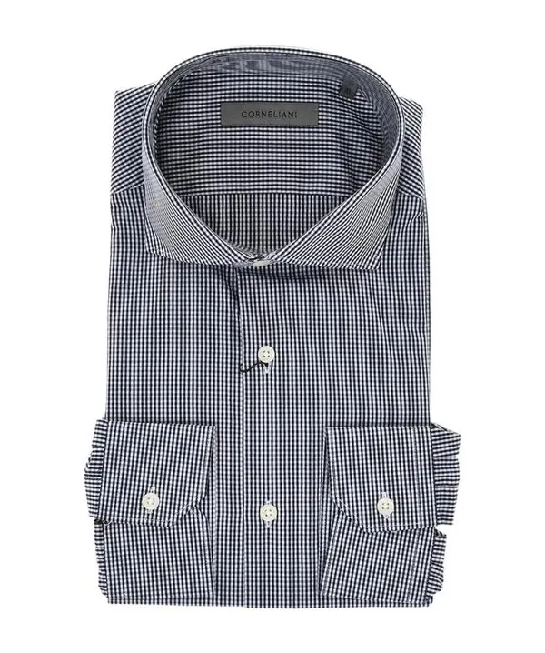 Corneliani Checked Cotton Shirt