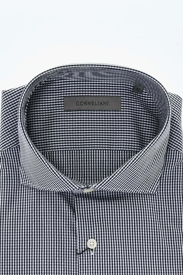 Corneliani Checked Cotton Shirt