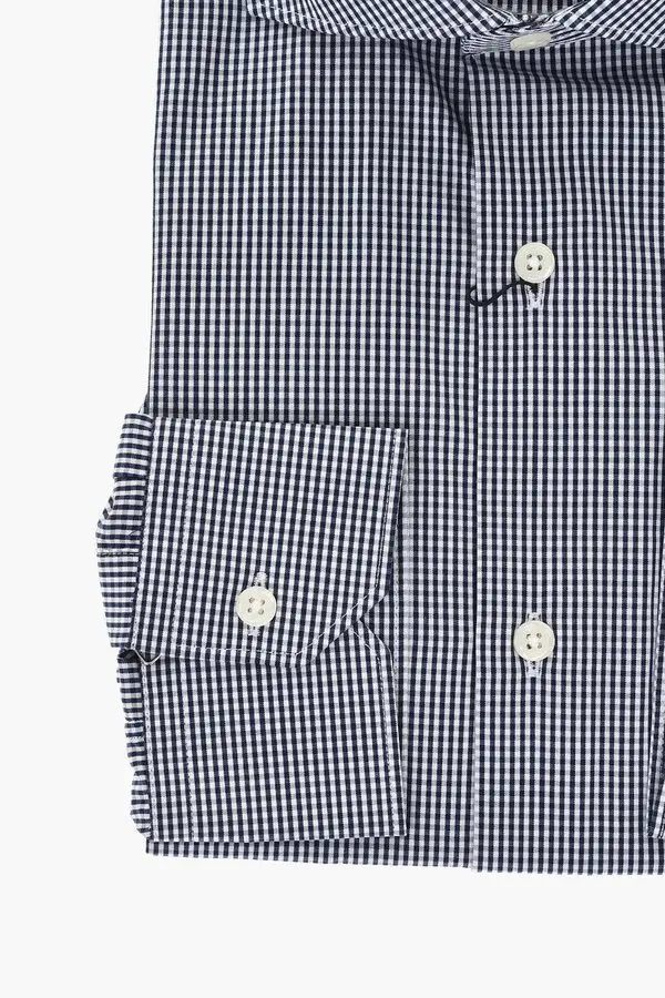 Corneliani Checked Cotton Shirt