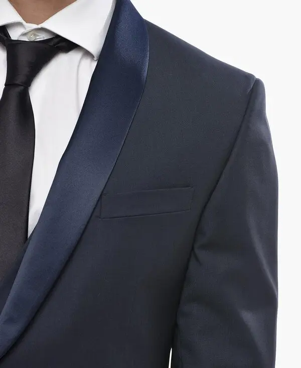Corneliani Satin-lapel Three-piece Suit