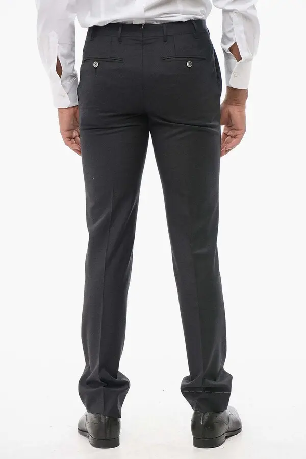 Corneliani Leader Virgin-wool Trousers