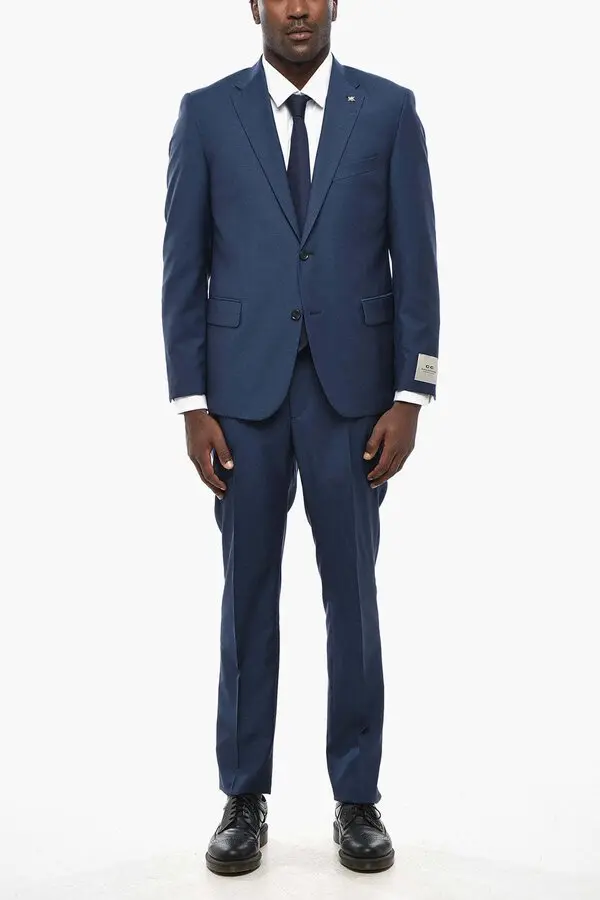 Corneliani Single-breasted Wool Suit