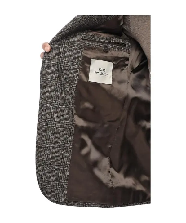 Corneliani Check-pattern Flap-pocket Blazer