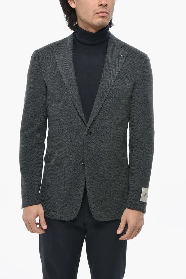 Corneliani Single-breasted Jacket - Green