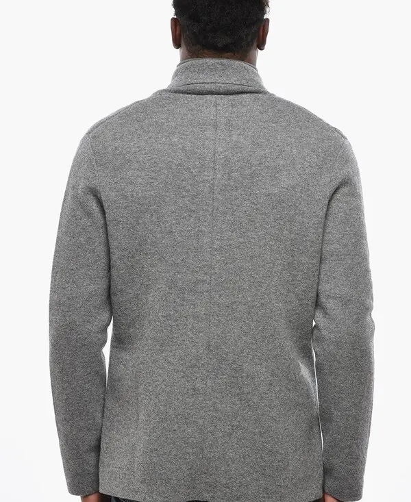 Malo Knit Double-breasted Blazer