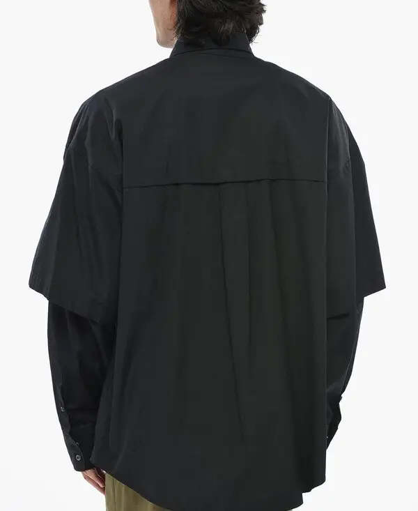 Dsquared2 Oversized Shirt With Chest Pocket