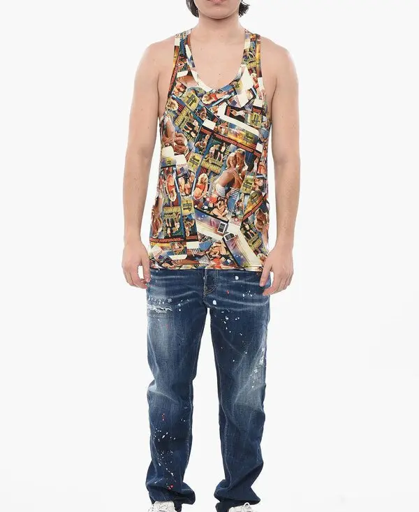 Dsquared2 Rocco Printed Tank Top
