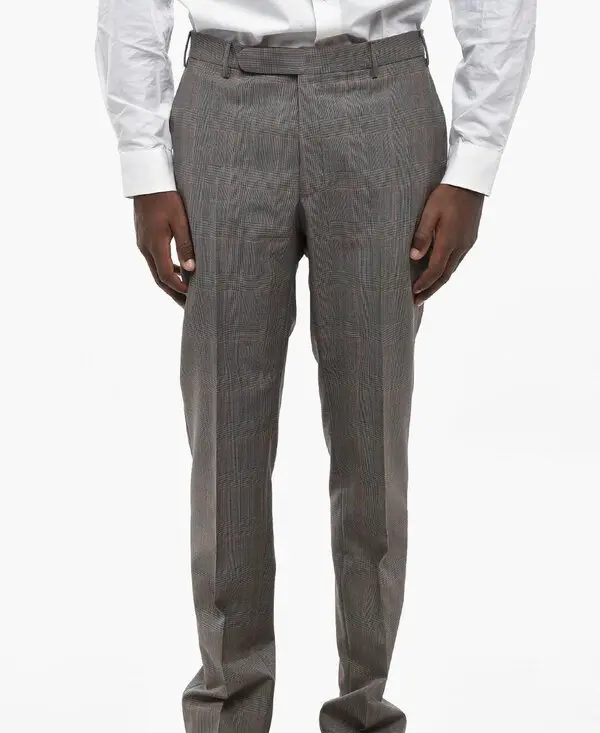 Corneliani District Check Virgin Wool Suit