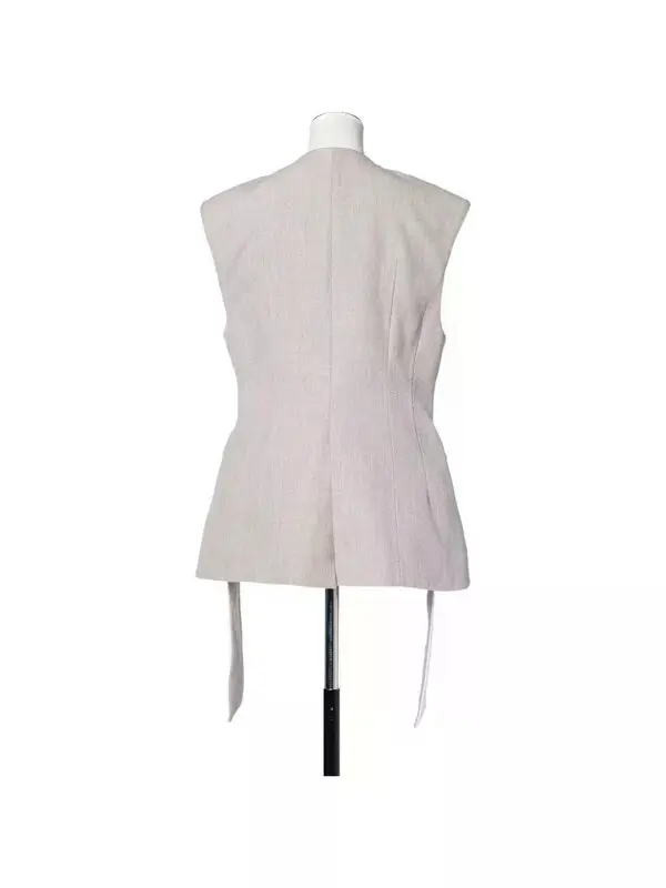 MULLER OF YOSHIOKUBO Mélange-effect Single-breasted Waistcoat